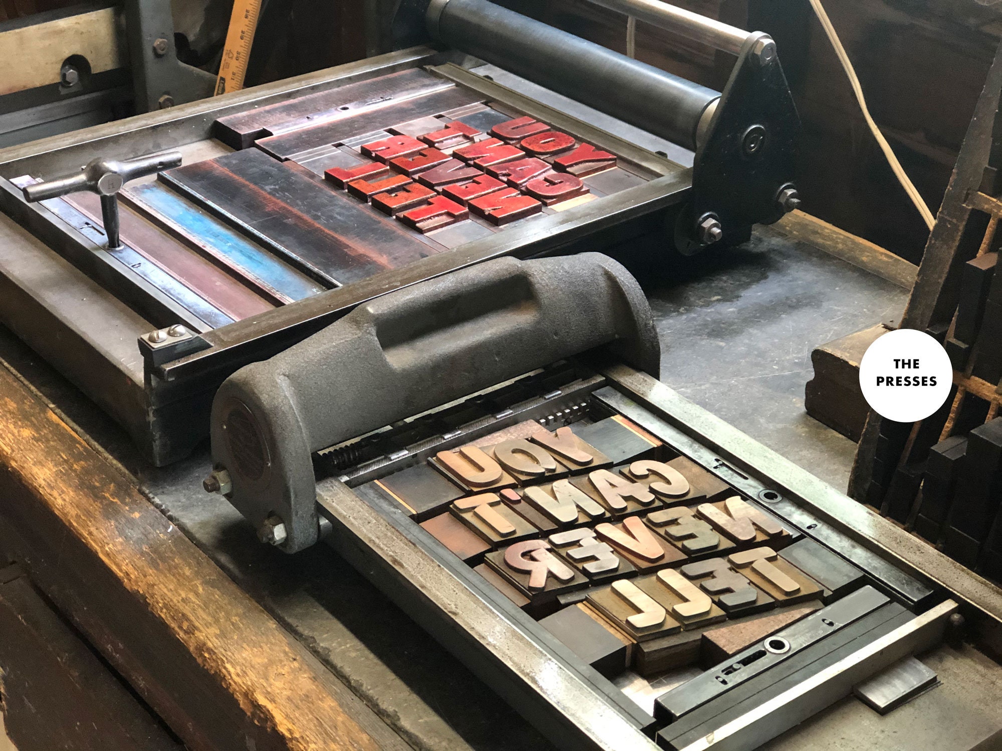 You Can't Never Tell Small Letterpress-printed Poster - Etsy Ireland