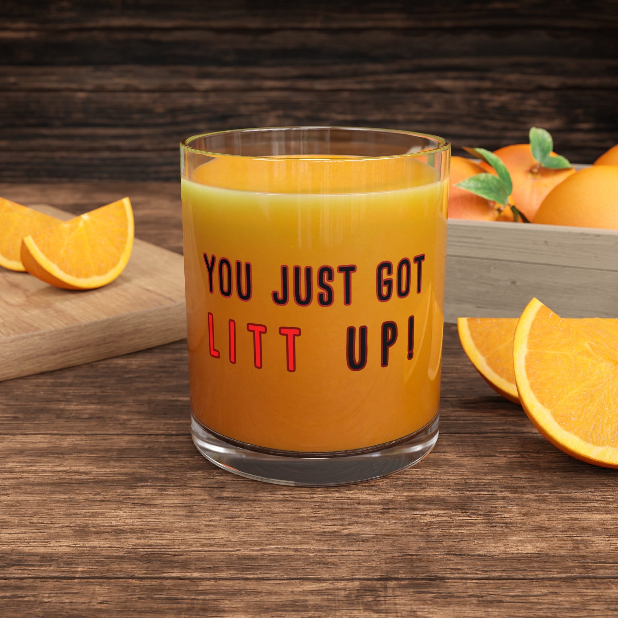 You Just Got Litt up Suits Bar Glass, Whiskey Cocktail Glass Gift ...
