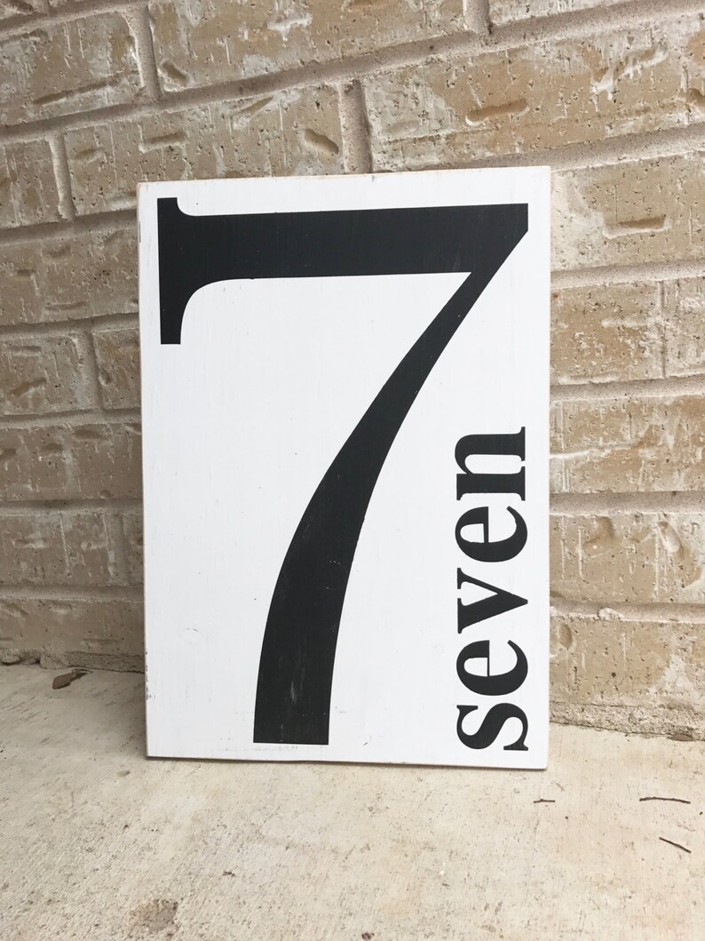 Custom Number Vinyl STENCIL ONLY - Etsy
