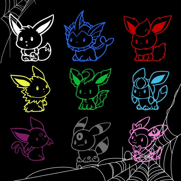 Chibi Eevee - Etsy