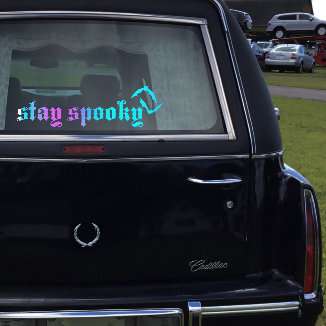 Stay Spooky Vinyl Decal Sticker | Goth Decal | Goth Car Decor | Goth ...