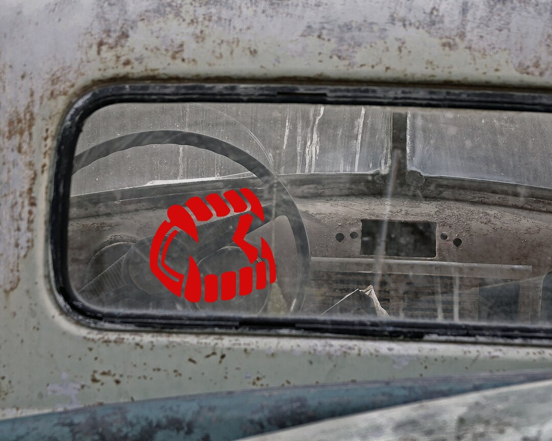 Vampire Teeth Vinyl Decal Sticker | Goth | Spooky | Kawaii | Pastel ...