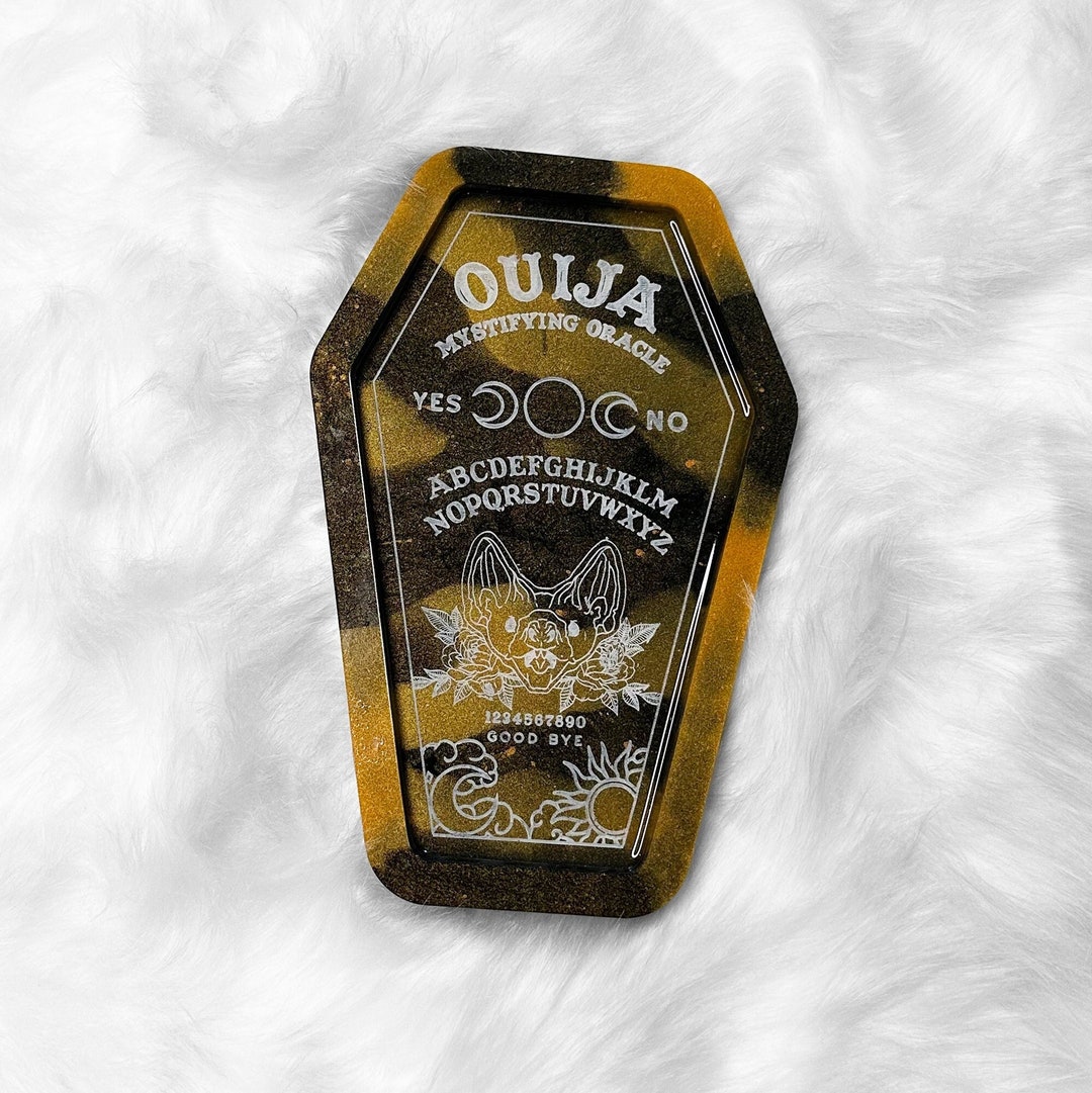 Halloween Ouija Board Coffin Jewelry Tray Spooky Jewelry Tray Jewelry ...