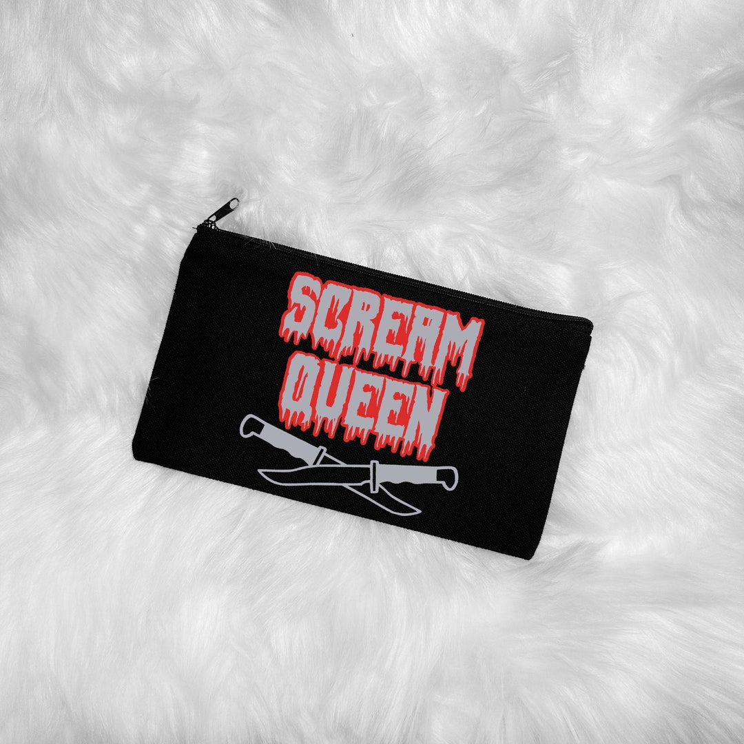 Scream Queen Accessory Bag | Horror Makeup Bag | Goth Accessories for ...