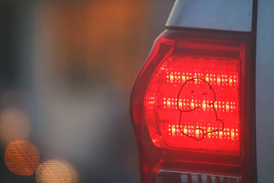 Mini Chub Penis Tail Light Vinyl Decal Sticker | Funny Decal | Funny ...