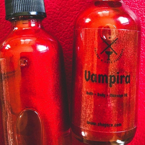 Vampira Bath Body and Massage Oil - Etsy