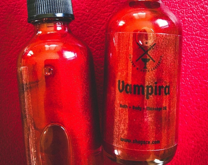 Vampira Bath, Body, and Massage Oil - Etsy