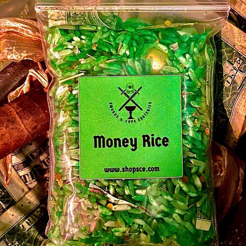 Money Rice Prosperity Rice Money Manifest - Etsy