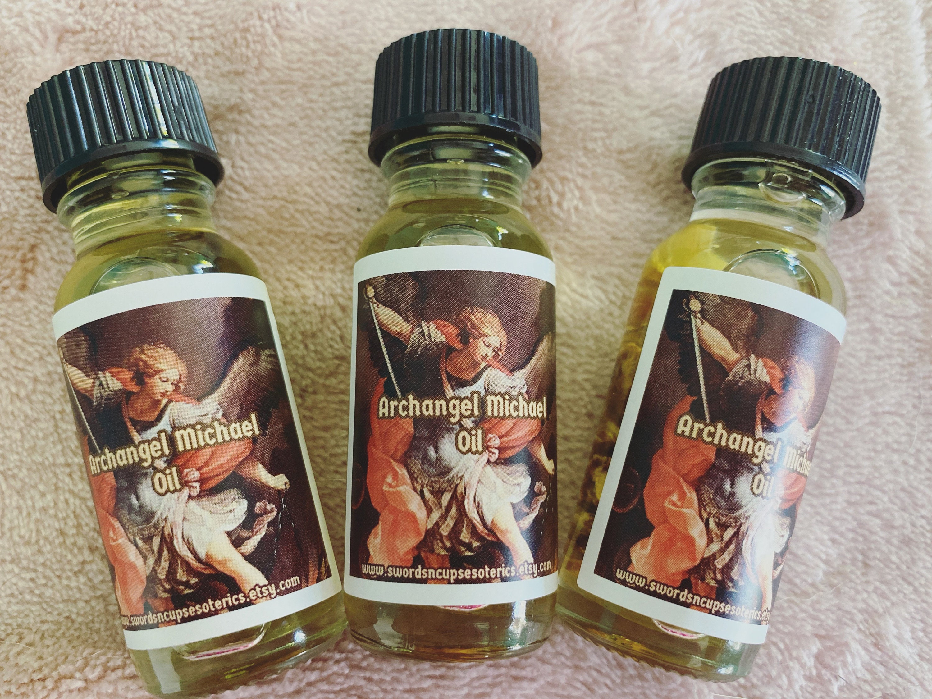 Archangel Michael Oil St. Michael Oil San Miguel Oil | Etsy