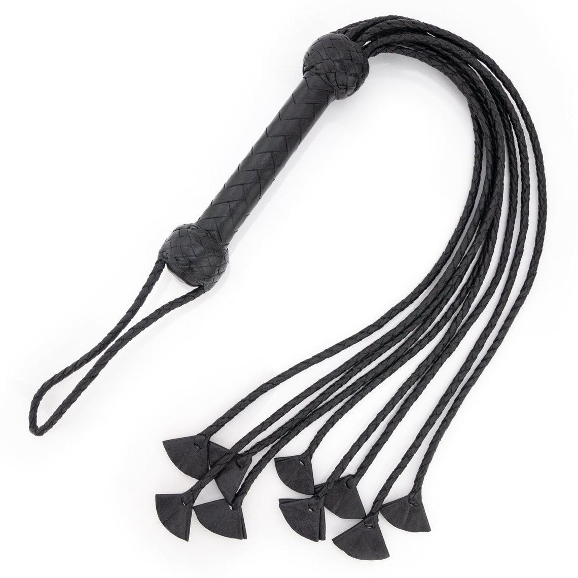 Cat-o-nine Tails Leather Flogger for Slave Whipping BDSM - Etsy