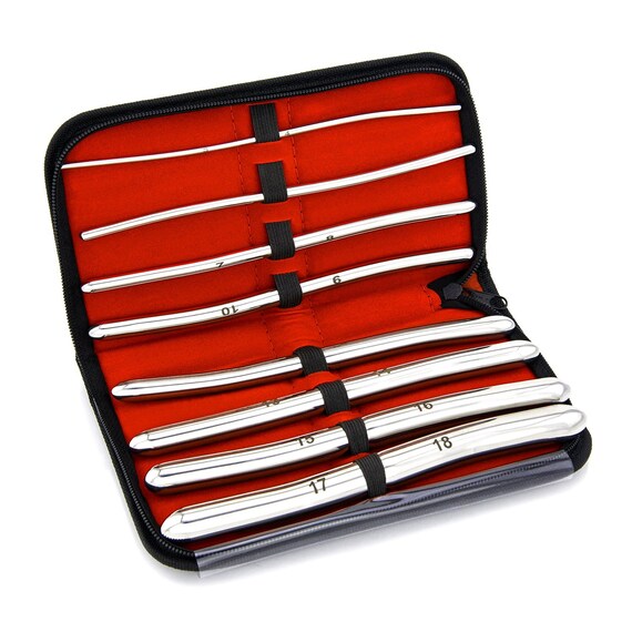 Stainless Steel Hegar 8 Inch Urethral Sounds Dilator Set - Etsy