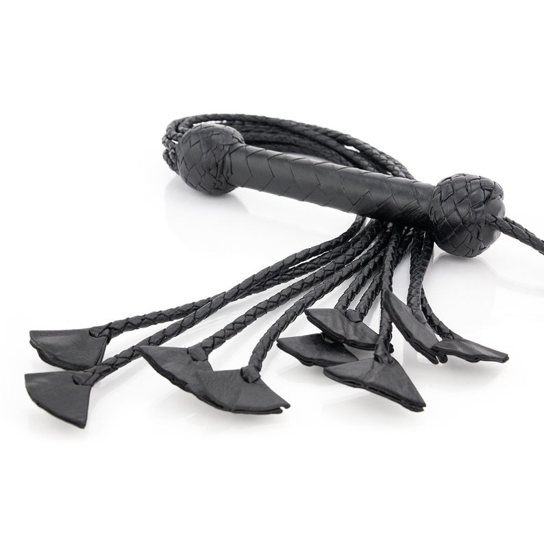 Cat-o-nine Tails Leather Flogger for Slave Whipping BDSM - Etsy