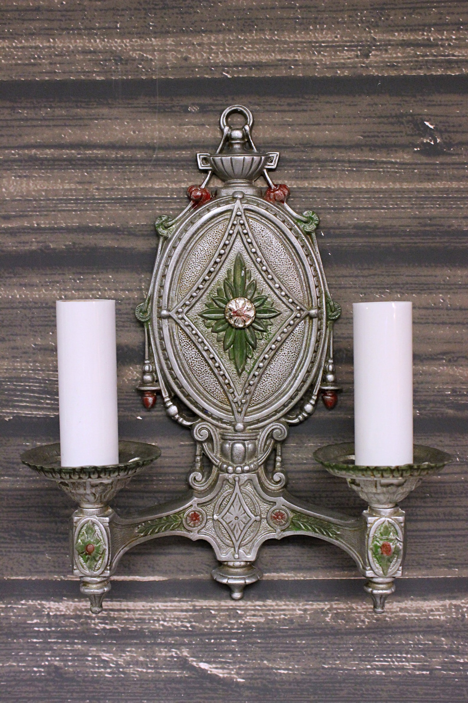 Antique 1920s Neoclassical Sconce Pair Art Nouveau Victorian - Etsy