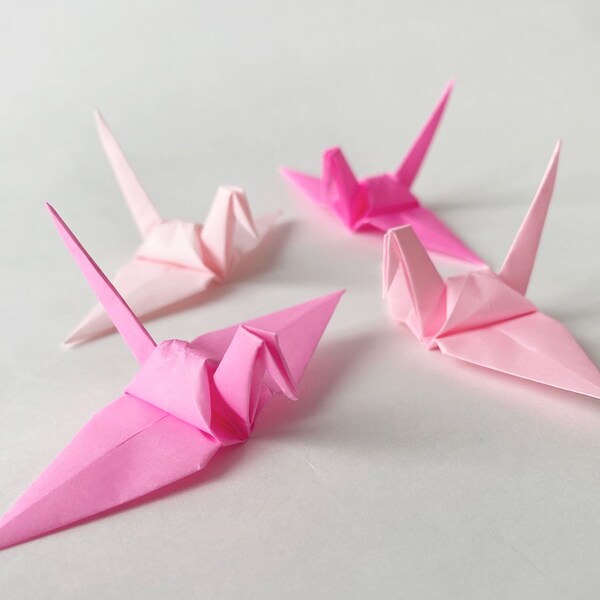 Pink Cranes - Etsy