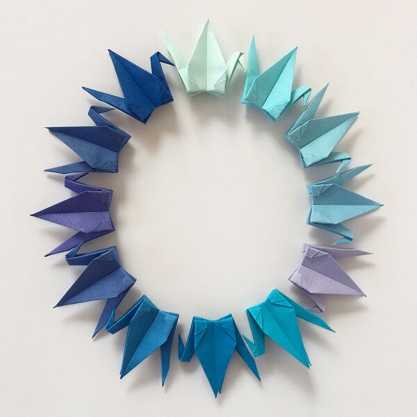 1000 Origami Cranes - Etsy