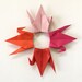Set of 48 6 Red Tones Tant Origami Paper Cranes - Etsy