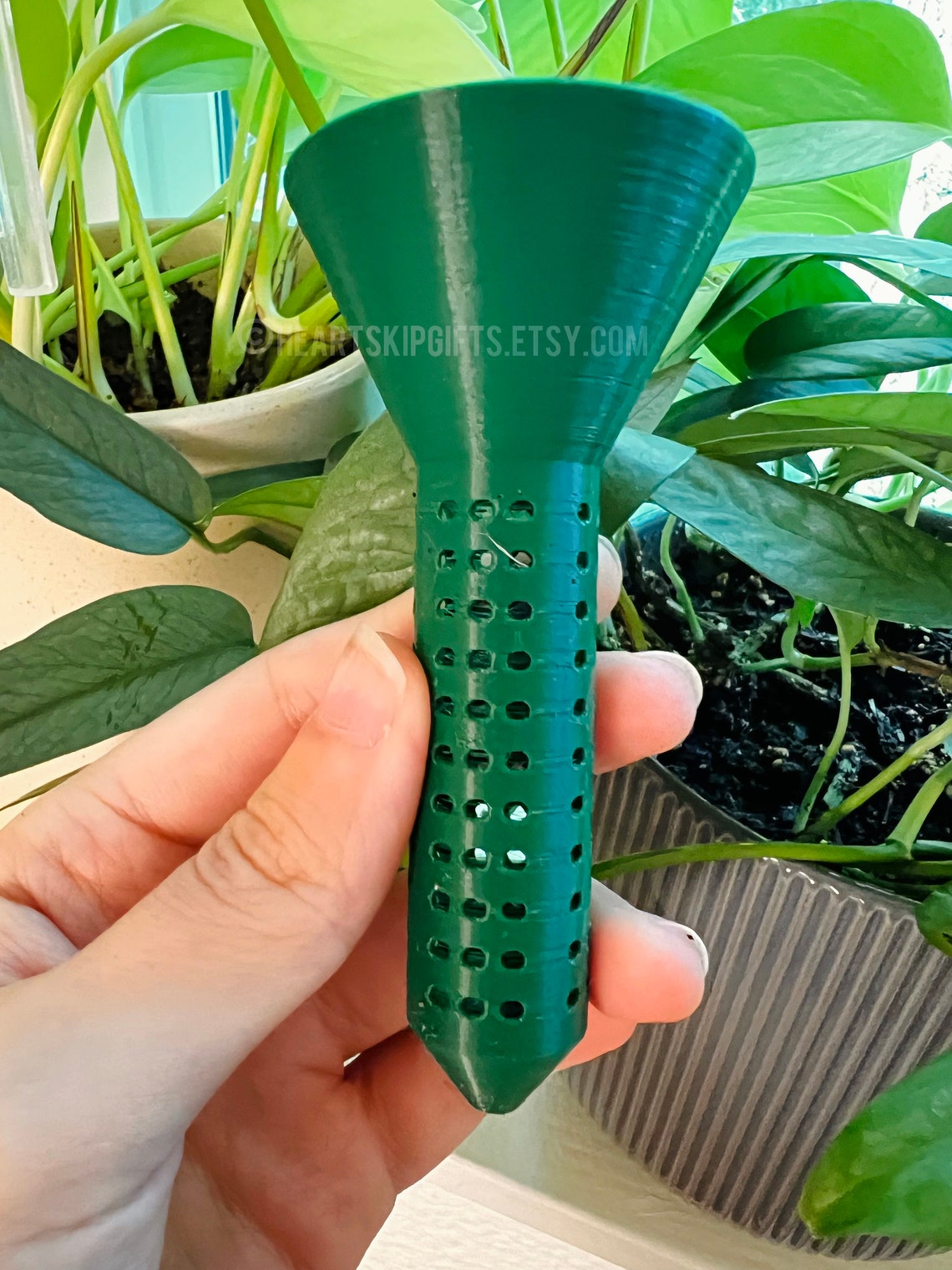 Houseplant Watering Stake: Deep Root Waterer, Plant Helper - Made in ...