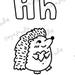 Coloring Book, Alphabet, Cute, Kindergarden, Kawaii, Colour Booklet ...