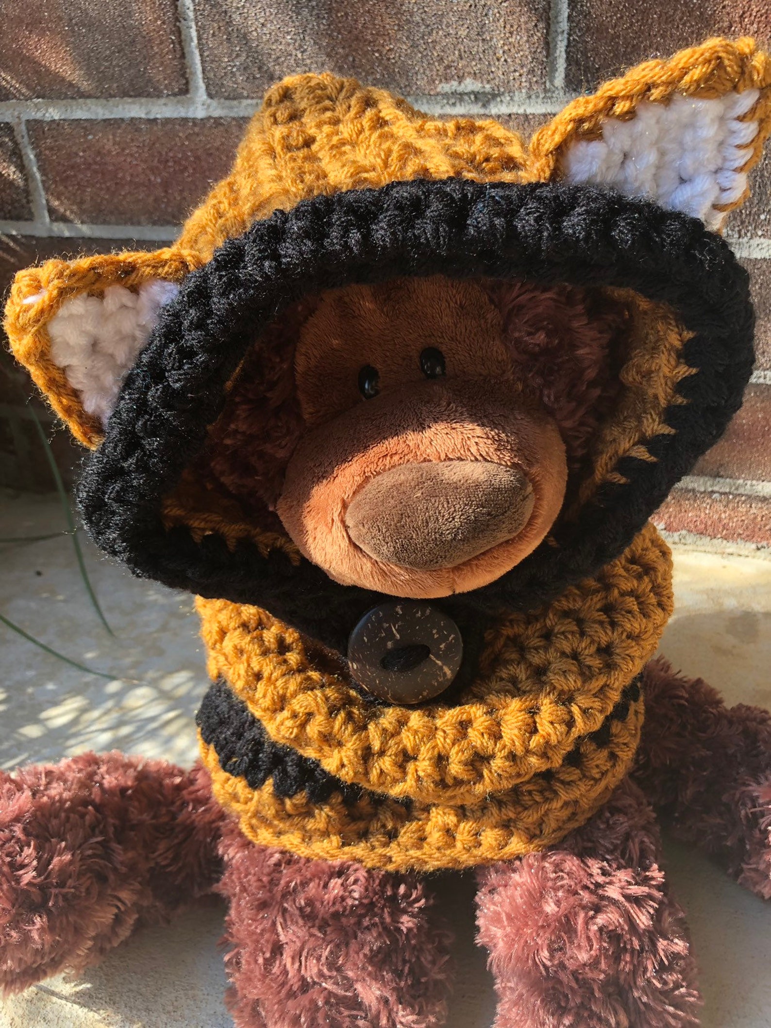 Crocheted Fox Cowl for 12-18 Months Size - Etsy