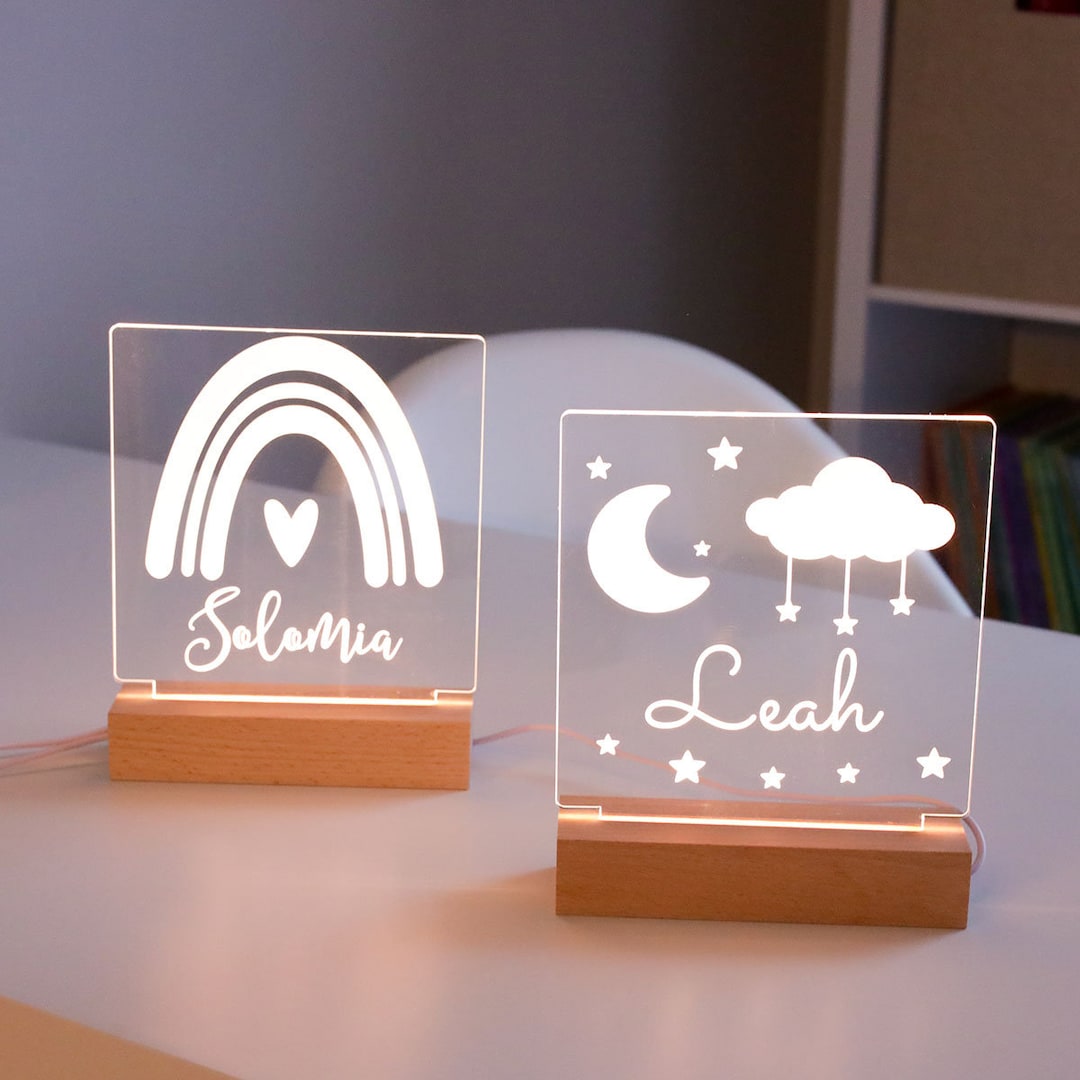 Night Light, Kids Nightlight, Girls Bedroom Decor, Nursery Night Light ...