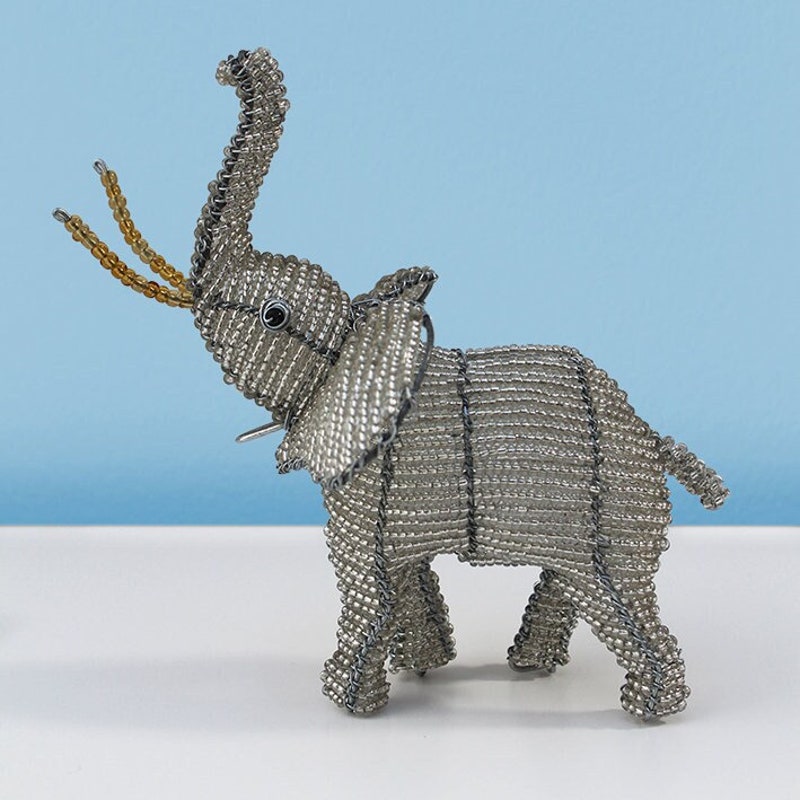Wire Elephant - Etsy