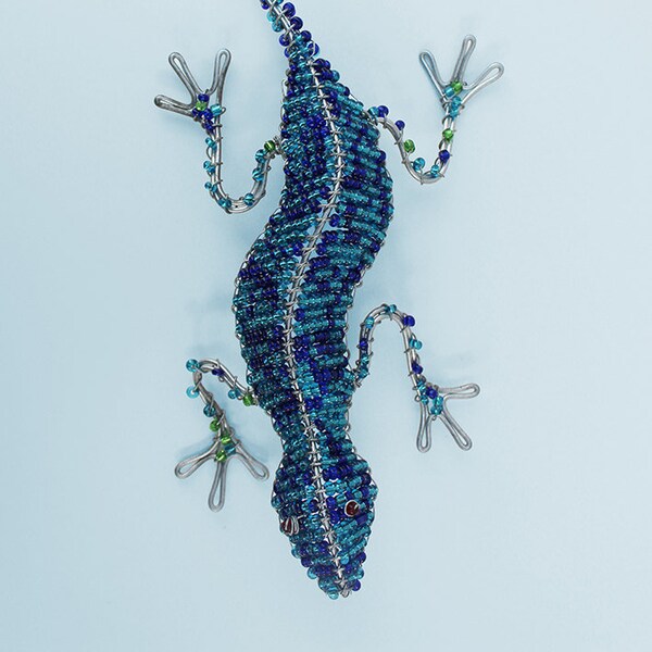 Beaded Gecko - Etsy