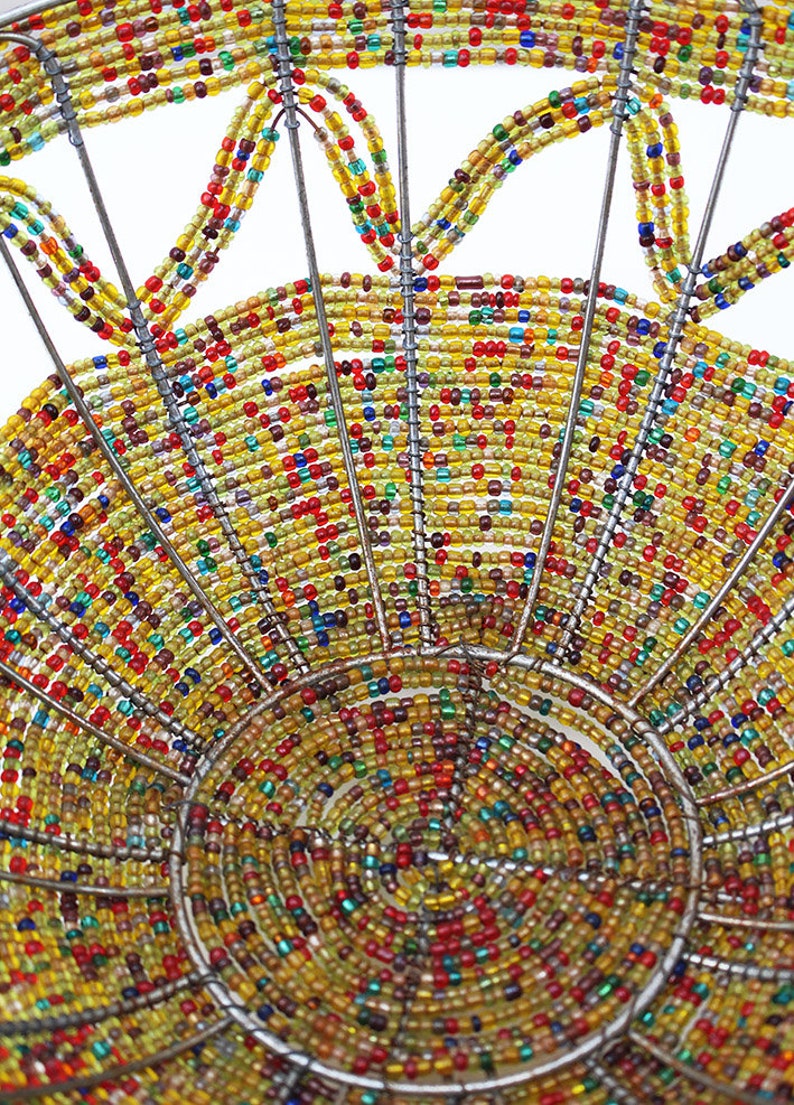 Elegant Beaded Bowl: Choose From 3 Colours Where This Stylish Piece ...