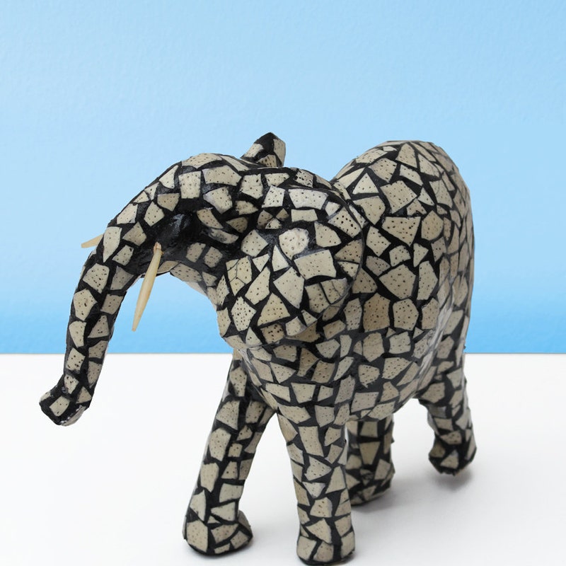Elephant Mosaic - Etsy