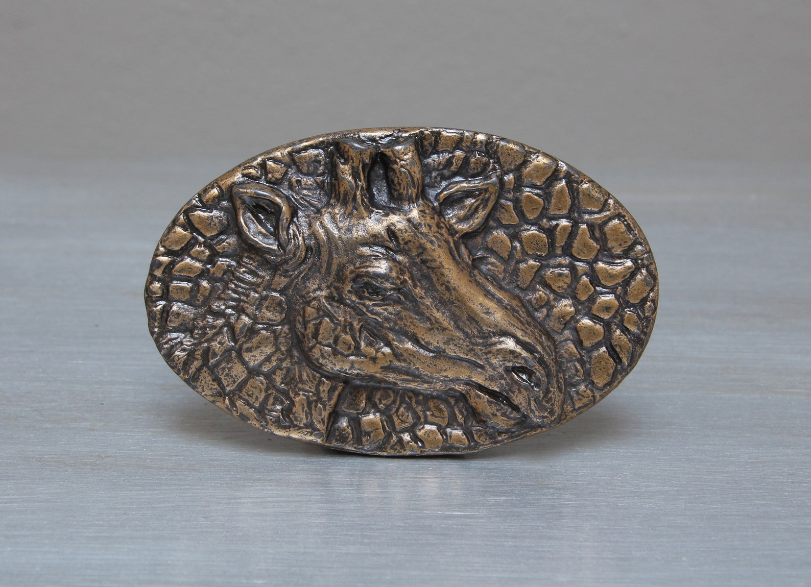 Brass Giraffe Belt Buckle: Individualise Your Belts This Year With an ...