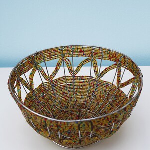 Elegant Beaded Bowl: Choose From 3 Colours Where This Stylish Piece ...