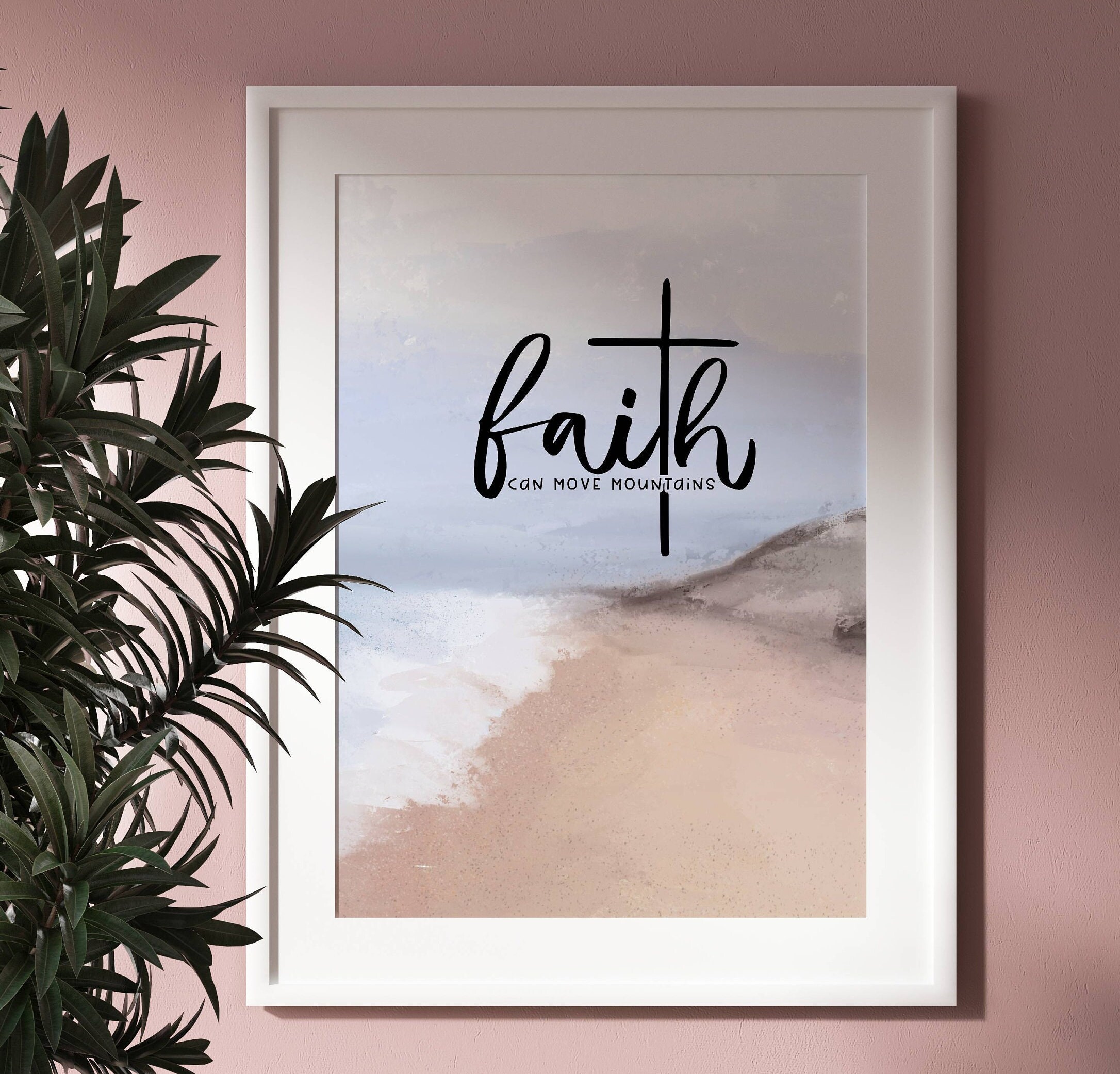 FAITH A3, A4 & A5 Posters RELIGIOUS Wall Art Religious Wall Art, Print ...
