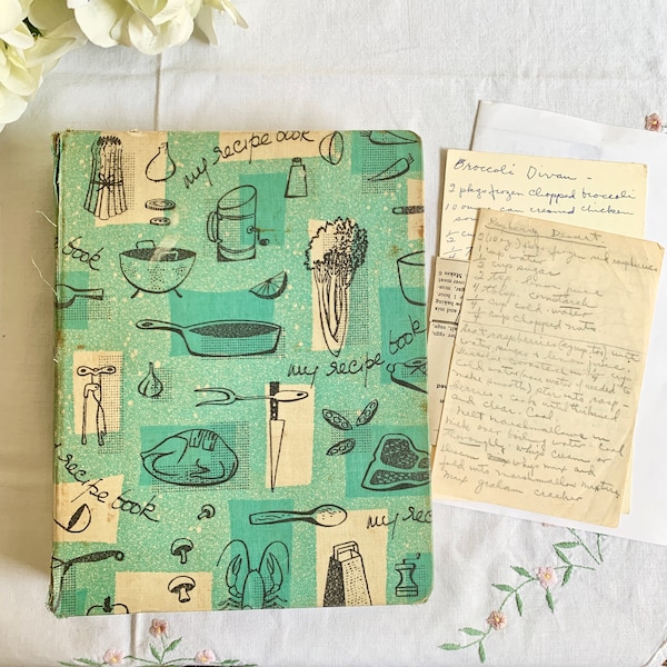Vintage Recipe Book - Etsy
