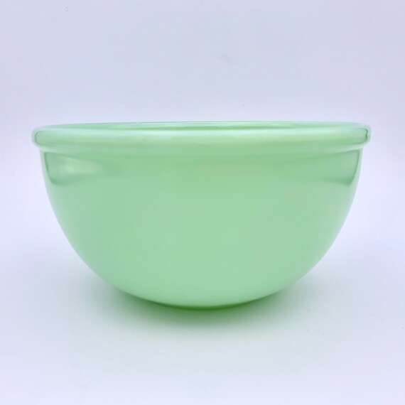 Vintage Fire King Jadeite Mixing Bowl Rolled Edge 6 - Etsy