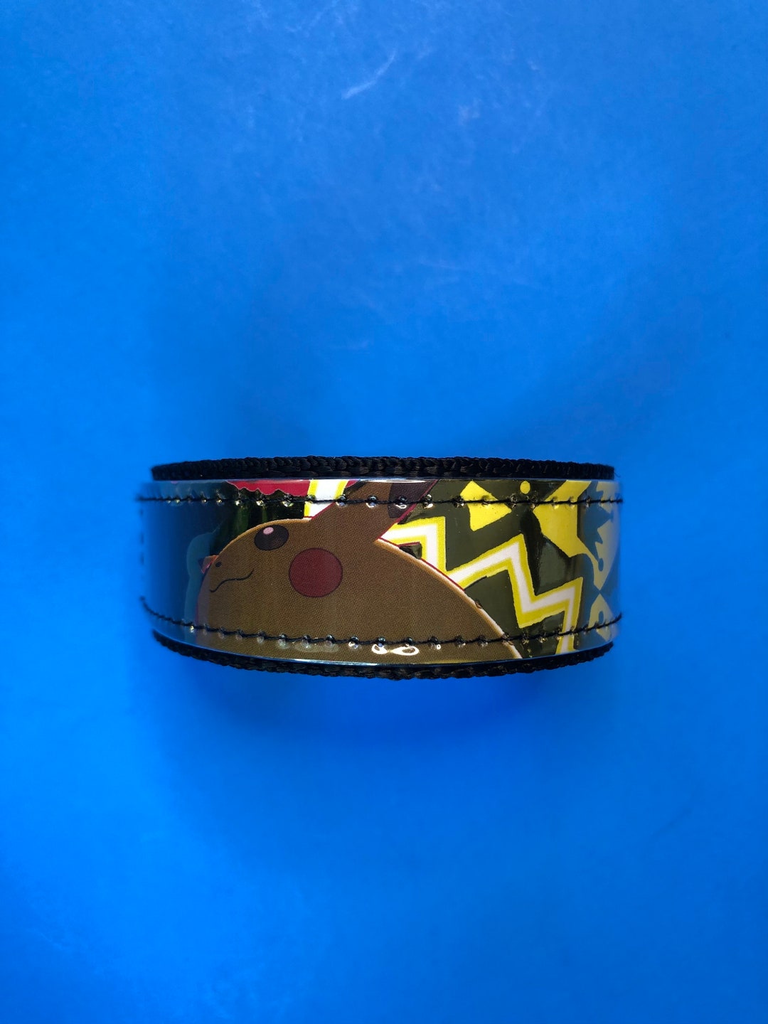 Upcycled Pikachu Pokemon Cuff Bracelet - Etsy