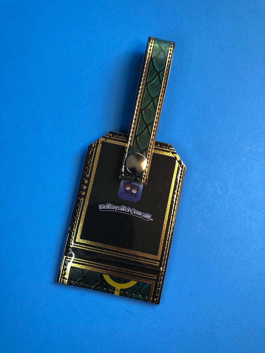 Upcycled Rayquaza Dragon Scales Pokemon Luggage Tag - Etsy Australia