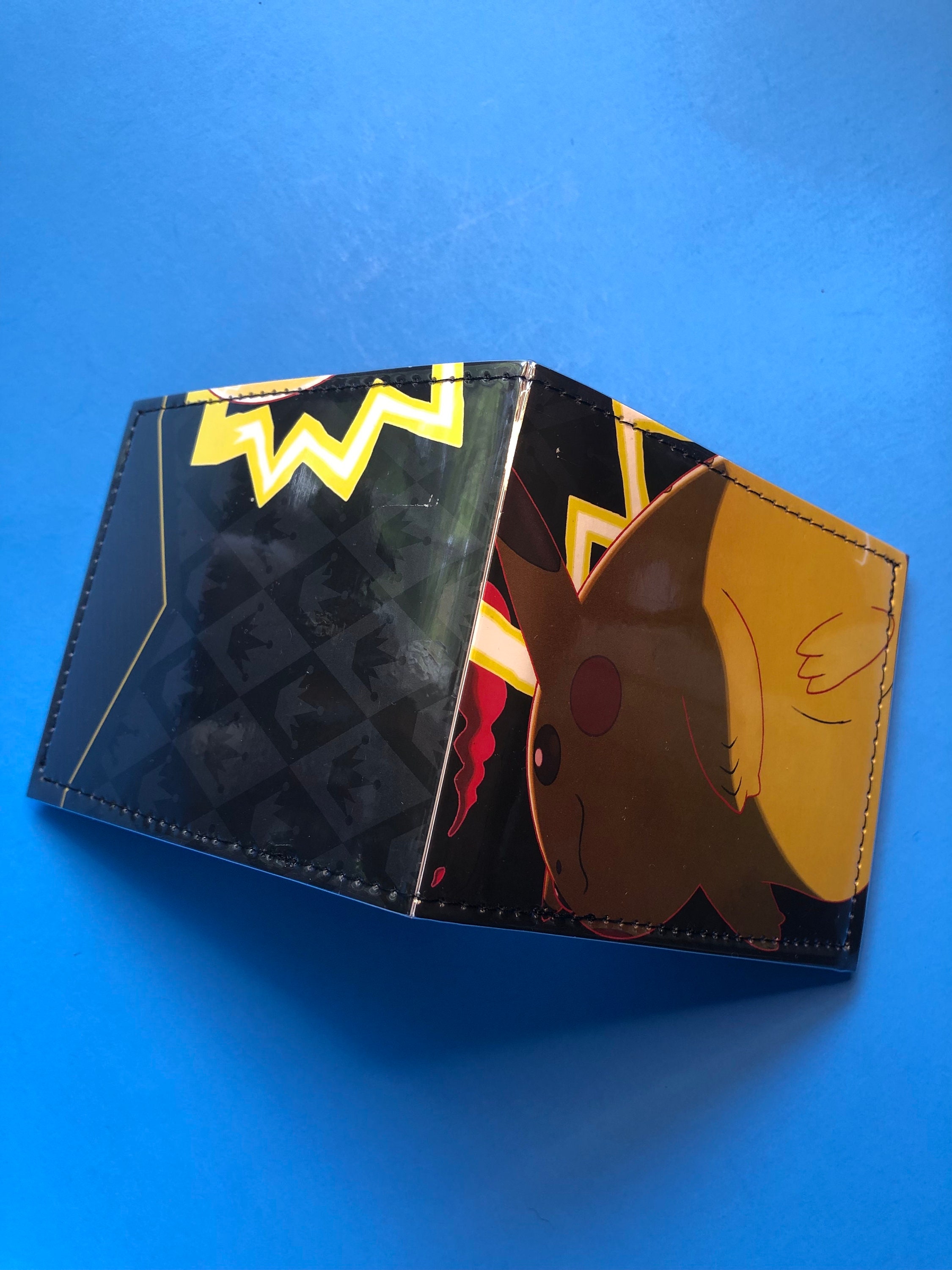 Upcycled Vmax Pikachu Pokemon Wallet - Etsy