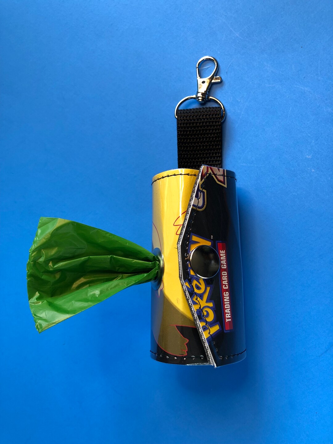 Upcycled Pikachu Pokemon Dog Poo Bag Holder - Etsy