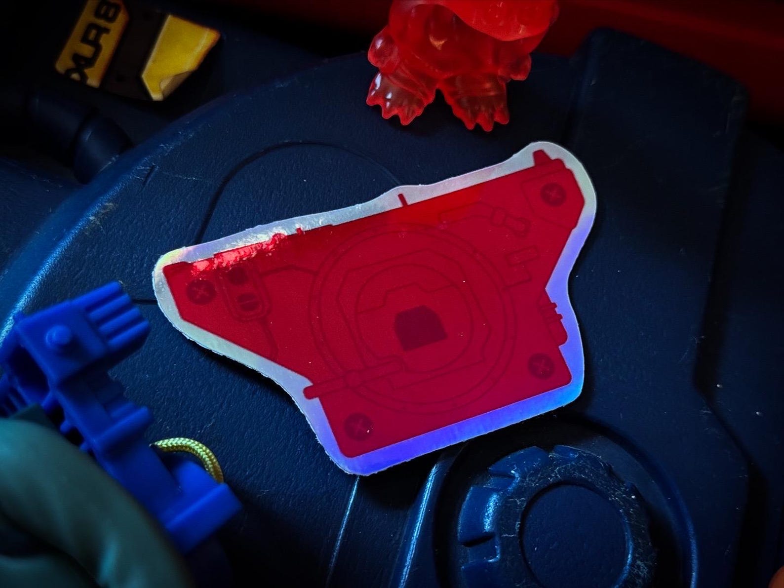 The Real Containment Unit Holographic Sticker - Etsy