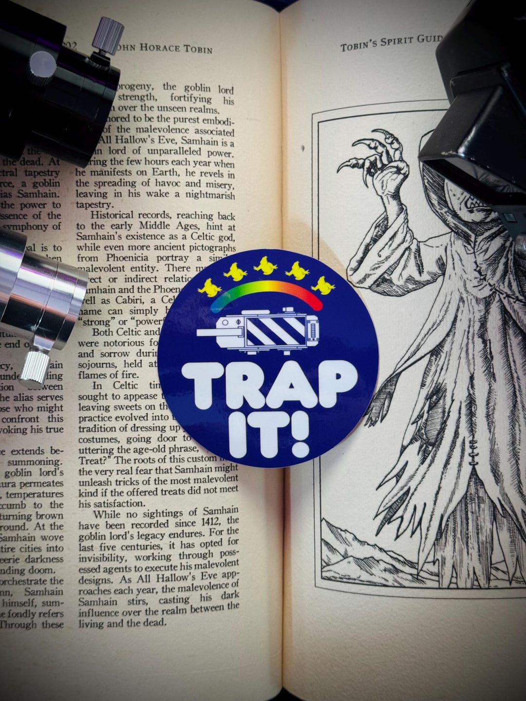 Ghostbusters Trap It! Sticker - Etsy