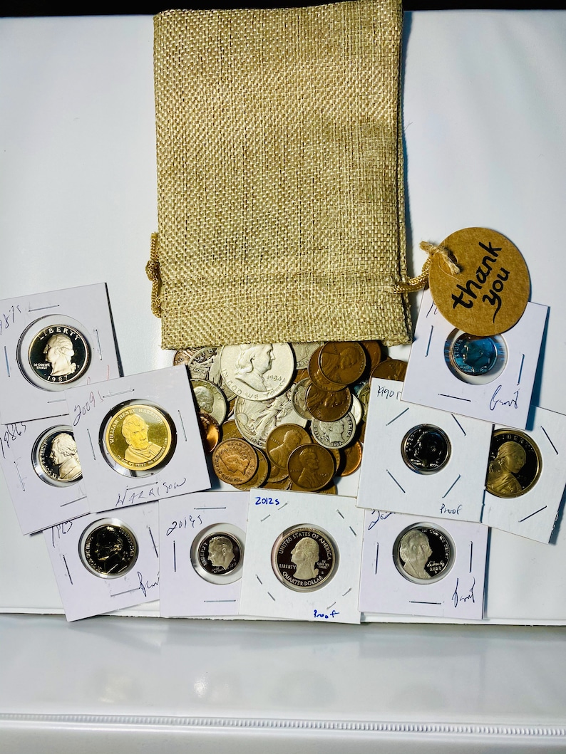 100 Coin Vintage Coin Lot. US Silver/wheats Best Lot+more Silver. - Etsy