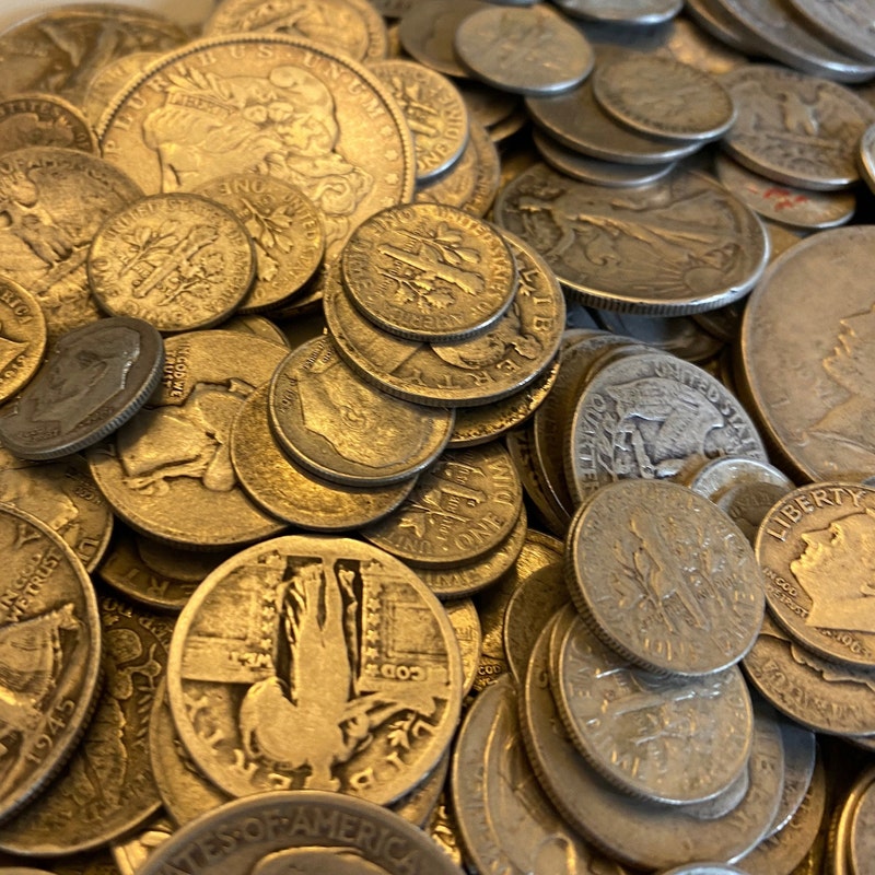 Silver Coin Junk - Etsy