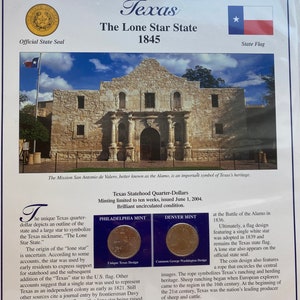 PSC Stamps & Coins Statehood Quarters Collection and Stamps! You Pick ...