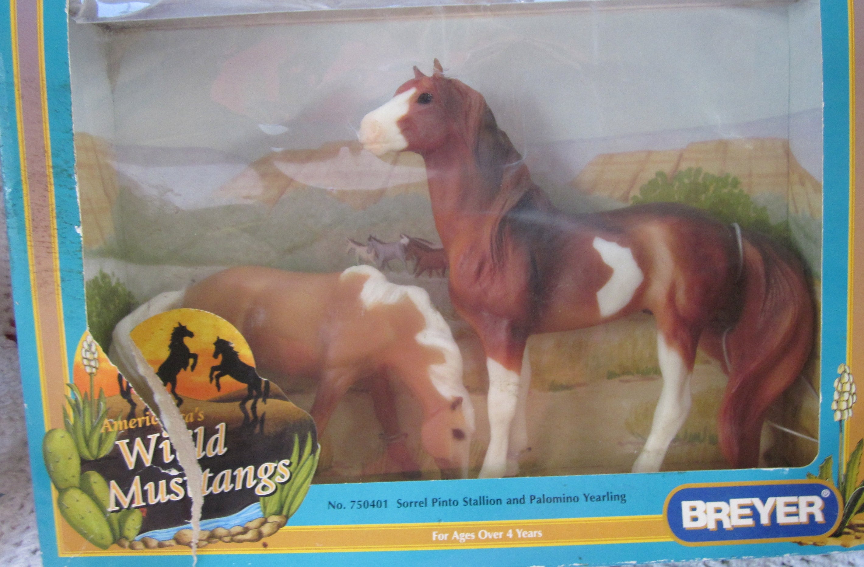 Breyer Classic Chestnut Overo Wild Mustangs pirro & - Etsy