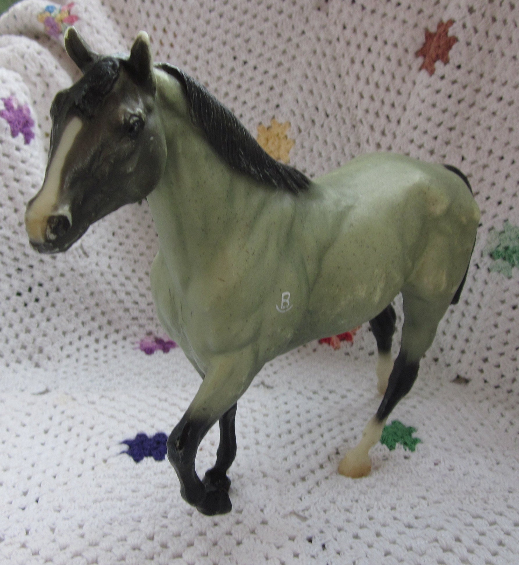 Blue Roan Paint Breyer