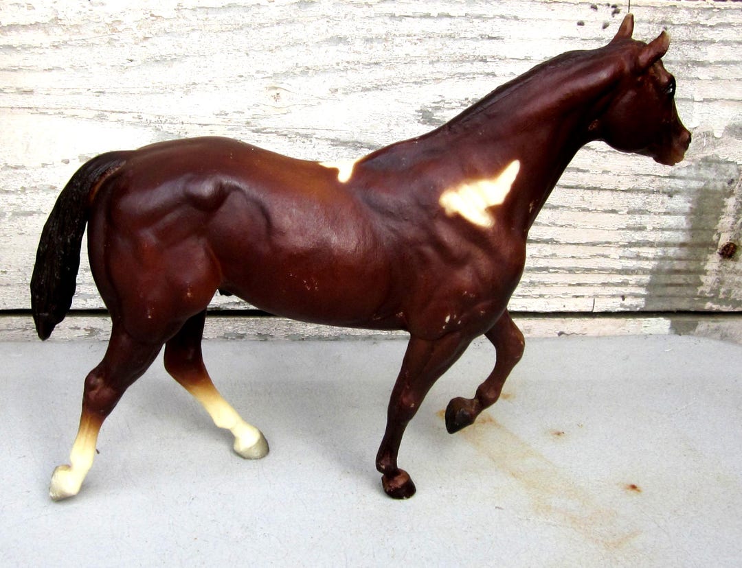 1989 Breyer Liver Chestnut Overo Pinto Stallion - Etsy