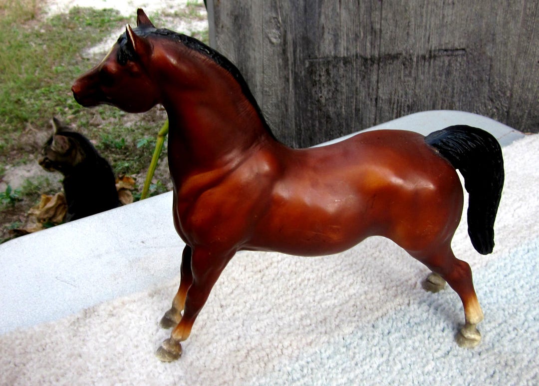 Vintage Breyer Bay Morgan Show Stallion 1:9 Scale - Etsy