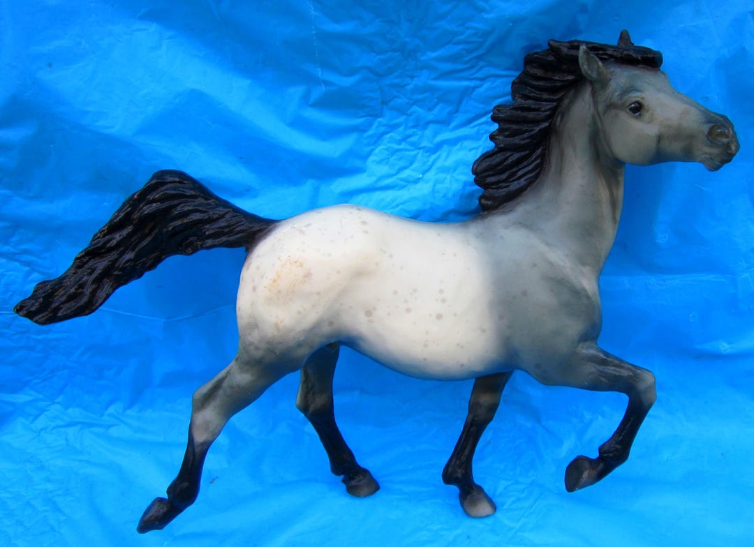 Breyer (buckshot) Famous Spainish Barb 1985-1988 - Artist Series - Etsy