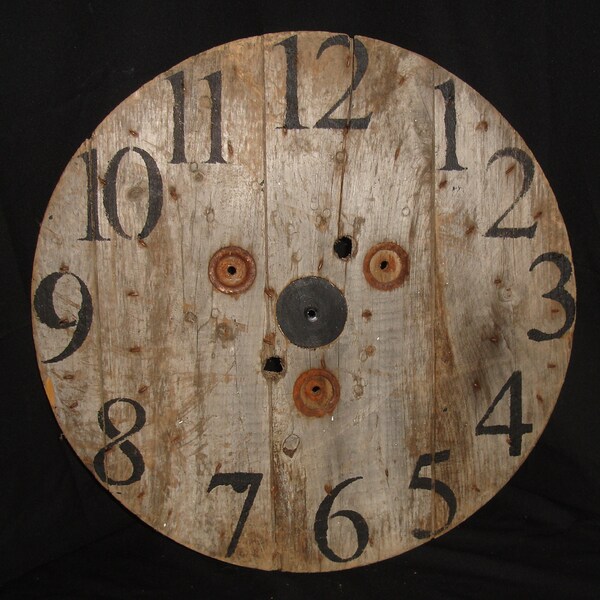 Spool Clock - Etsy