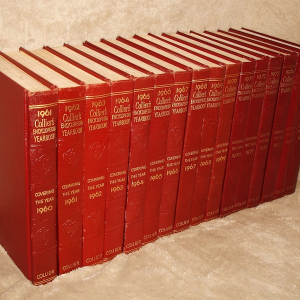 Encyclopedia Set - Etsy