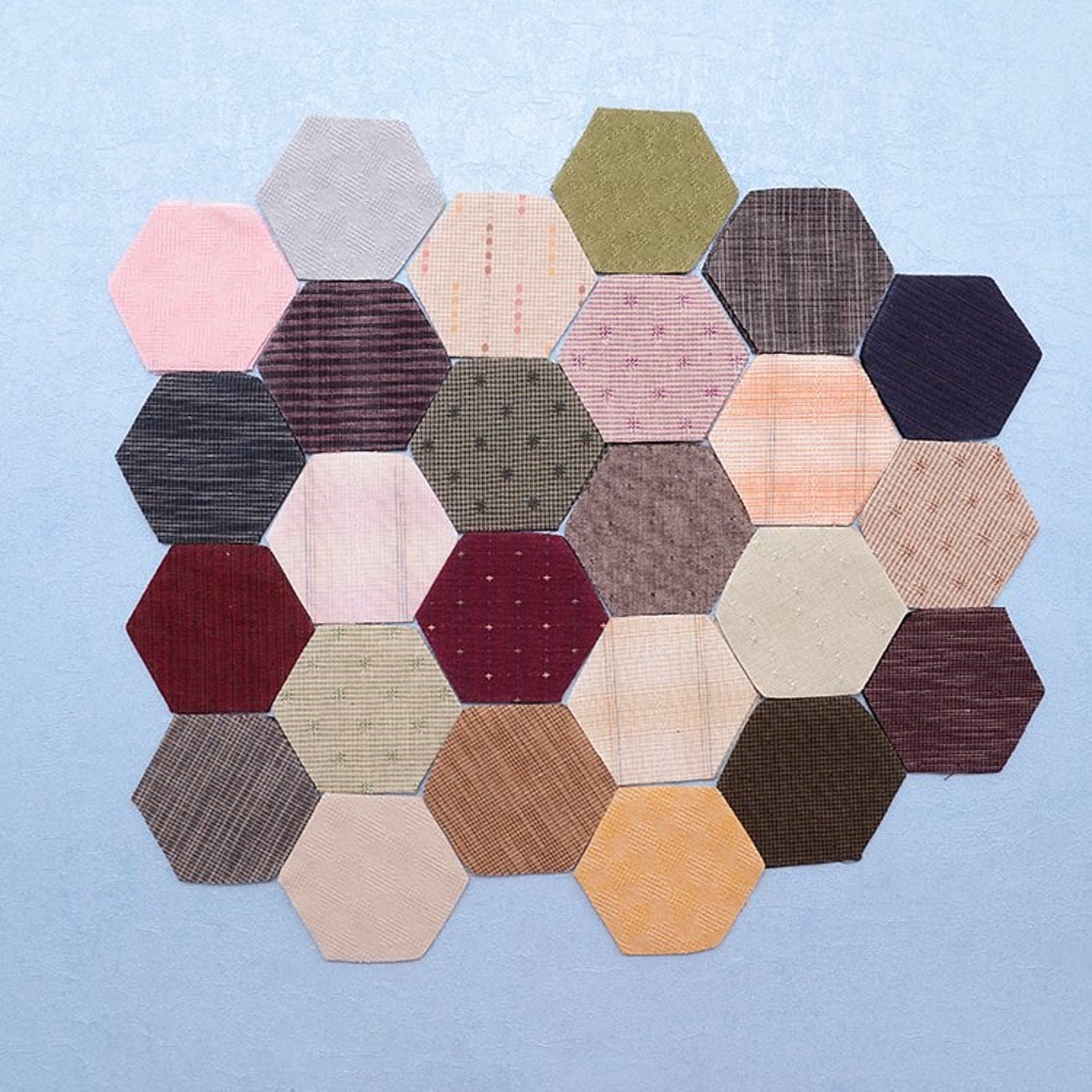 Precut Yarn-dyed Hexagons Medium Precut Hexies 3.8cm 100 - Etsy